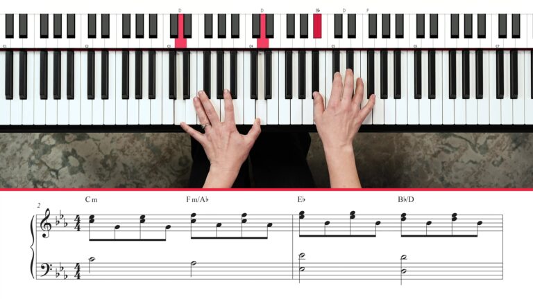 Beautiful Piano Chord Patterns - Beginner Lesson