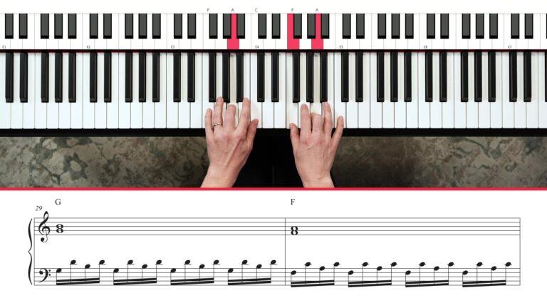 Beautiful Piano Chord Patterns - Beginner Lesson